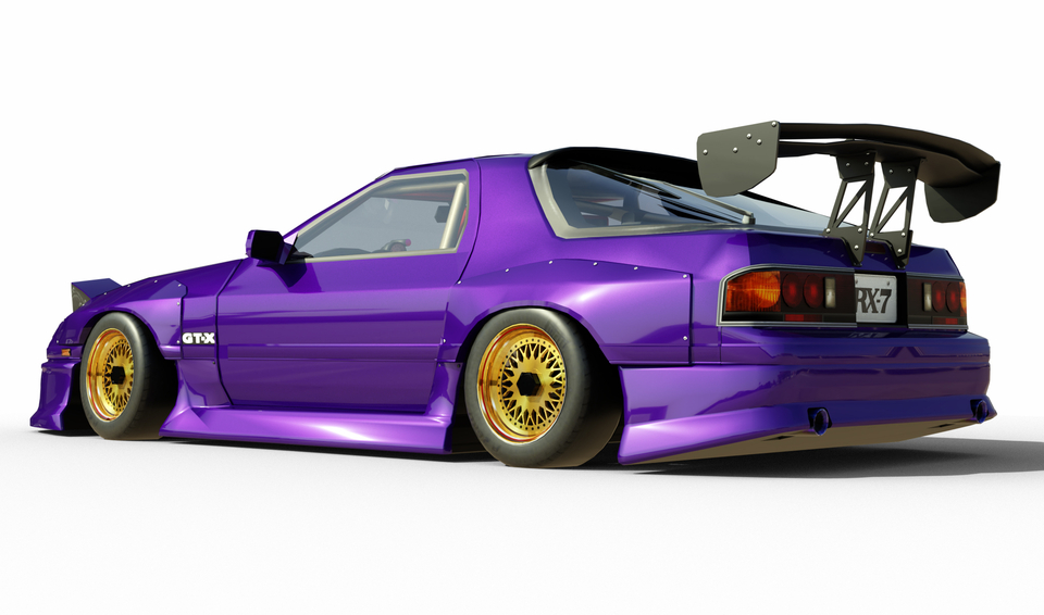 WIDE BODY MAZDA SAVANNA RX7 GTX