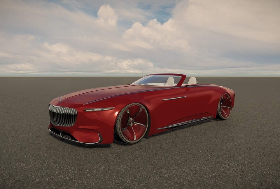 Mercedes Benz Maybach Vision 6 Cabriolet