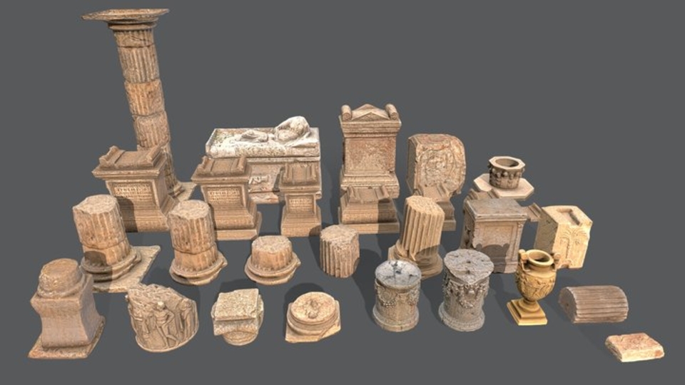 Roman Greek Objects Big Pack