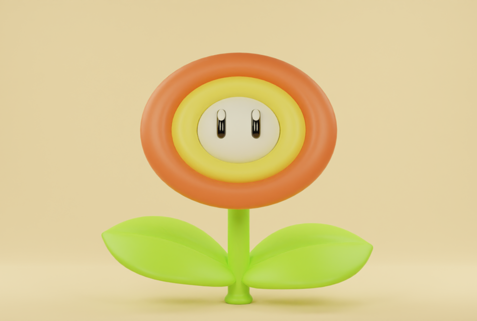 Fire Flower Mario