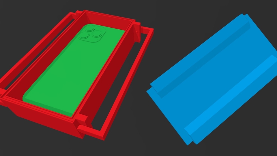 3D Locking Handle Weatherproof Smartphone Box