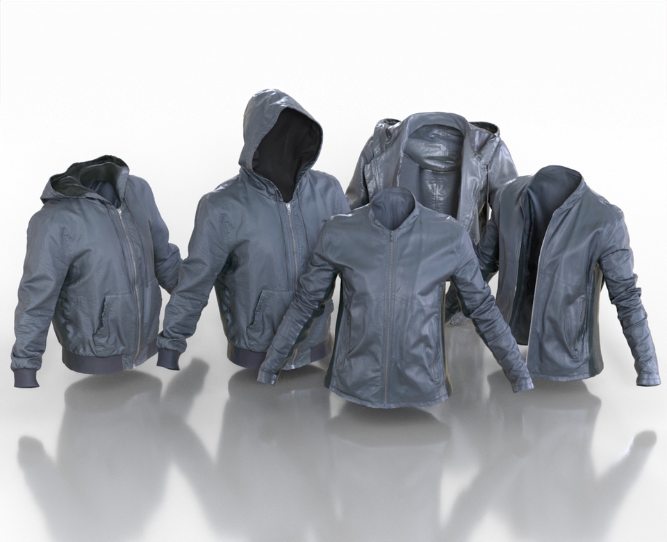 5 Leather Jackets Collection