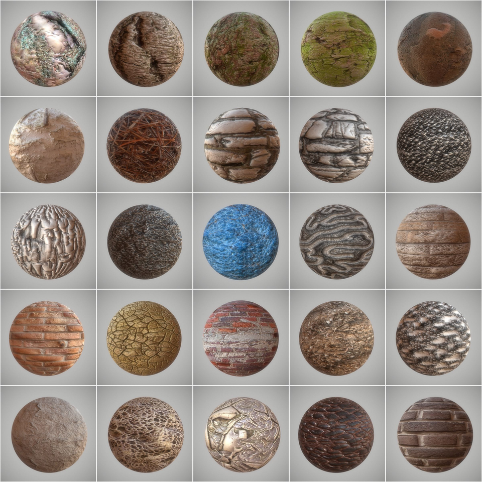 PBR Material Collection 1