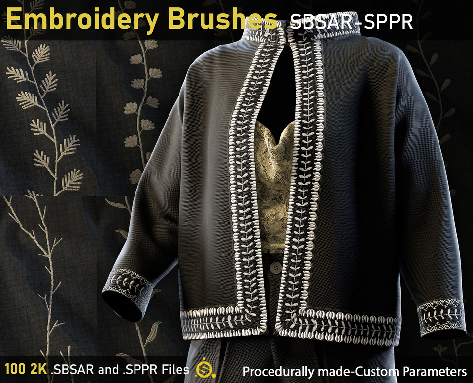 Embroidery Brushes-sbsar-sppr