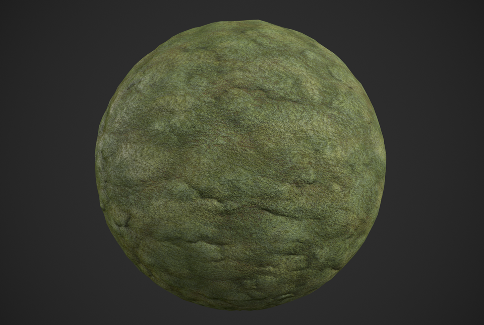 Moss Texture and Material