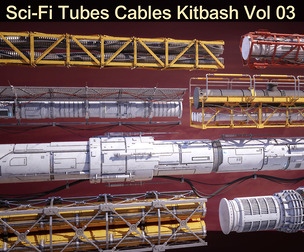 Hard Surface Kitbash Libraries