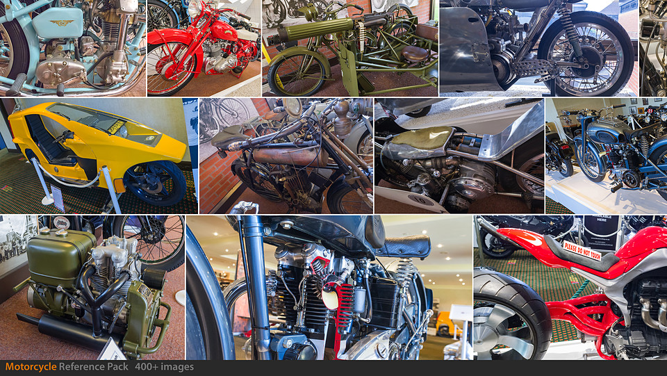 Motorcycle reference pack