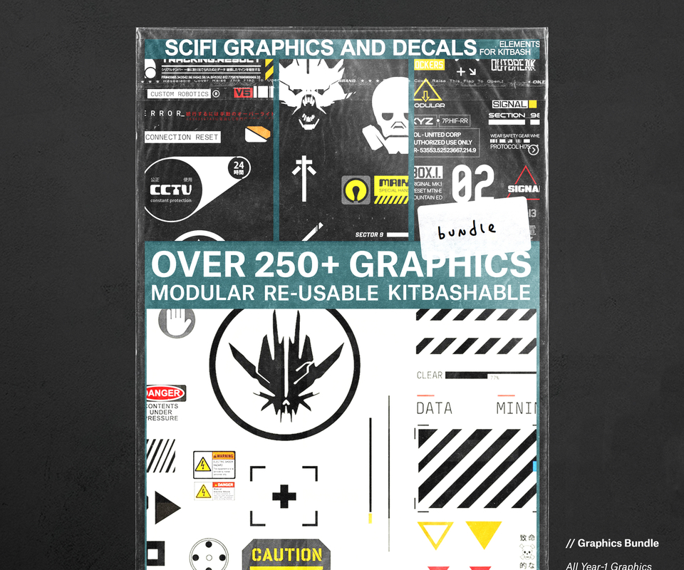 Ultimate Sci-fi Decals Bundle