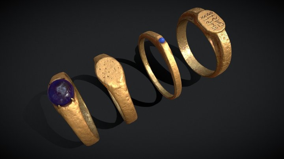Four Medieval Rings