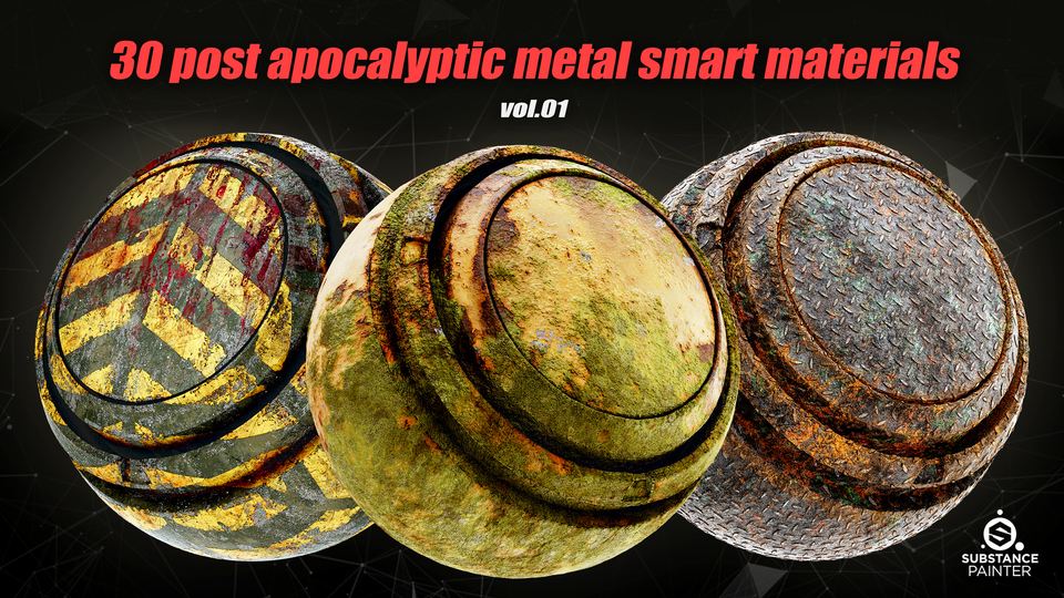 30 Post Apocalyptic Metal Smart Materials_VOL01