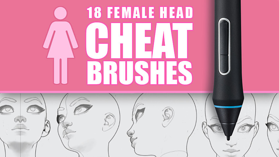 CHEAT Brushes - Female Heads