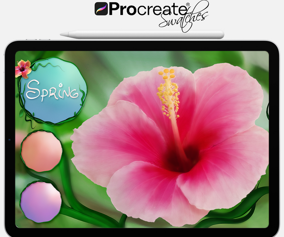 Spring Swatches for Procreate