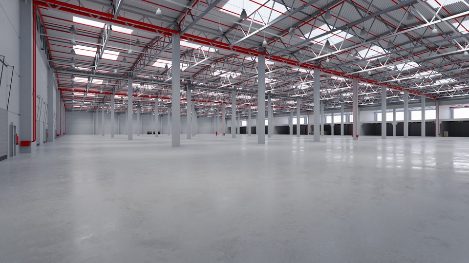 Industrial Warehouse Interior 8