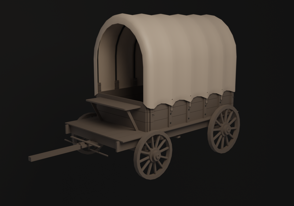Covered cart