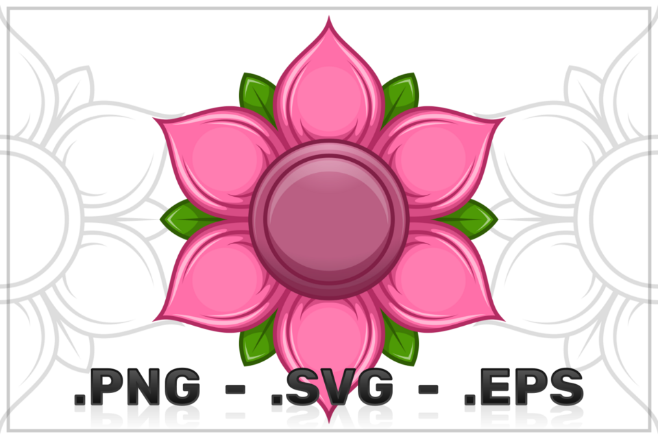 Lotus Flower Vector Design