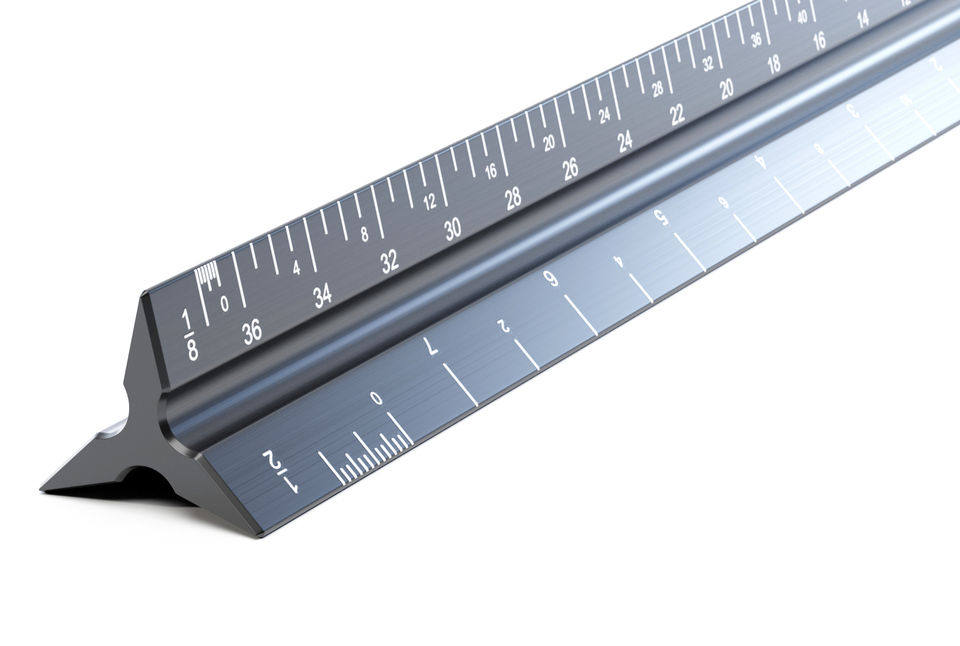 Architectural Scale Ruler