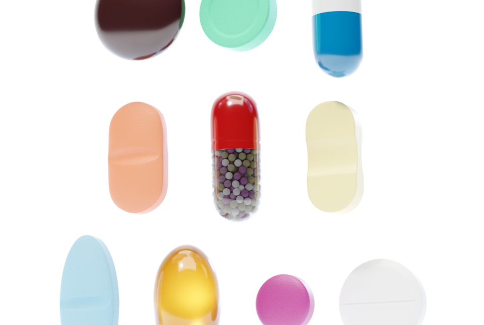 Pills Pack 10 Different Types