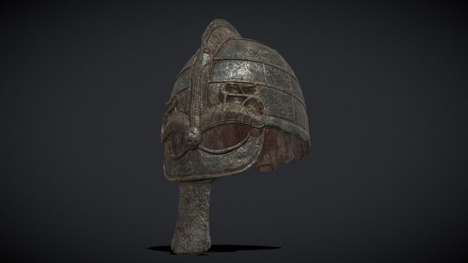 Marvelous Metal Viking Helmet