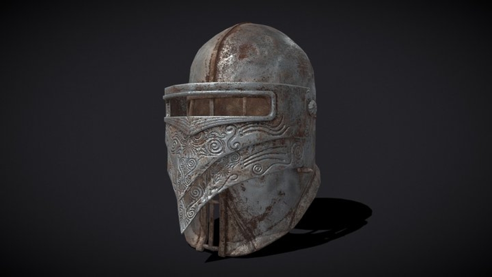 Marvelous Medieval Metal Helmet