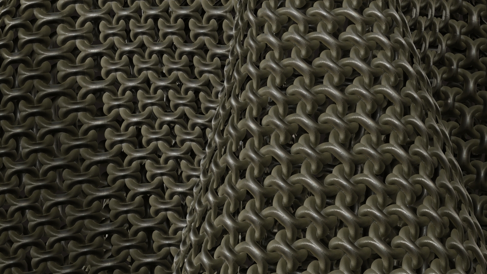 4x Seamless Chain Mail Textures