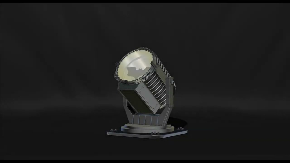 Batman Signal Searchlight Lamp 3D model