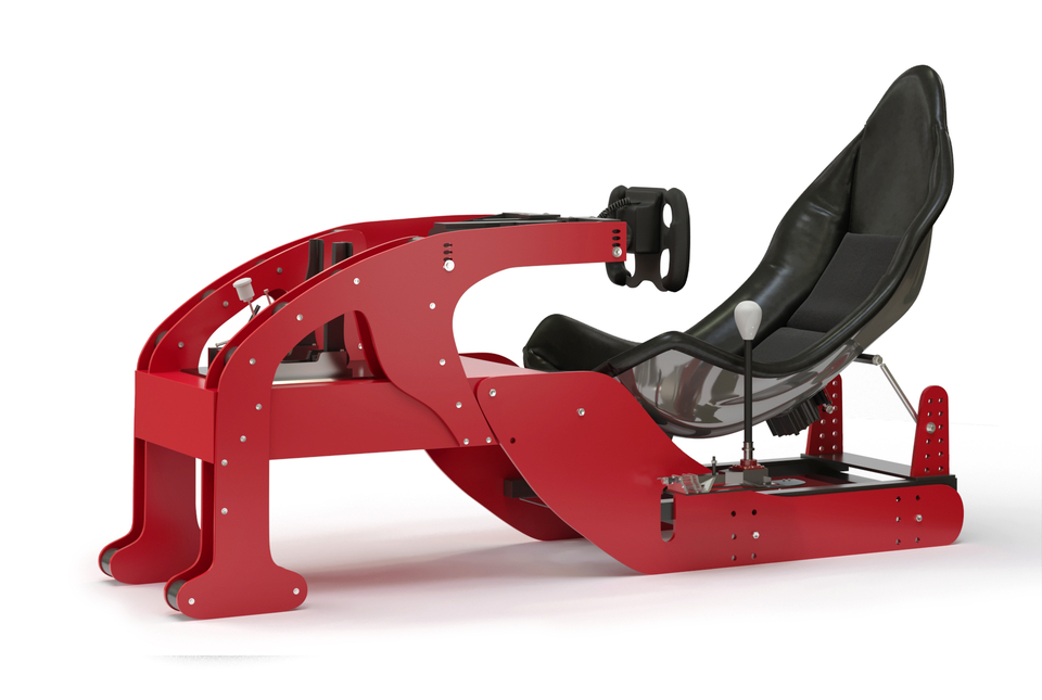 Racing game simulator chair EVOLUTION F1