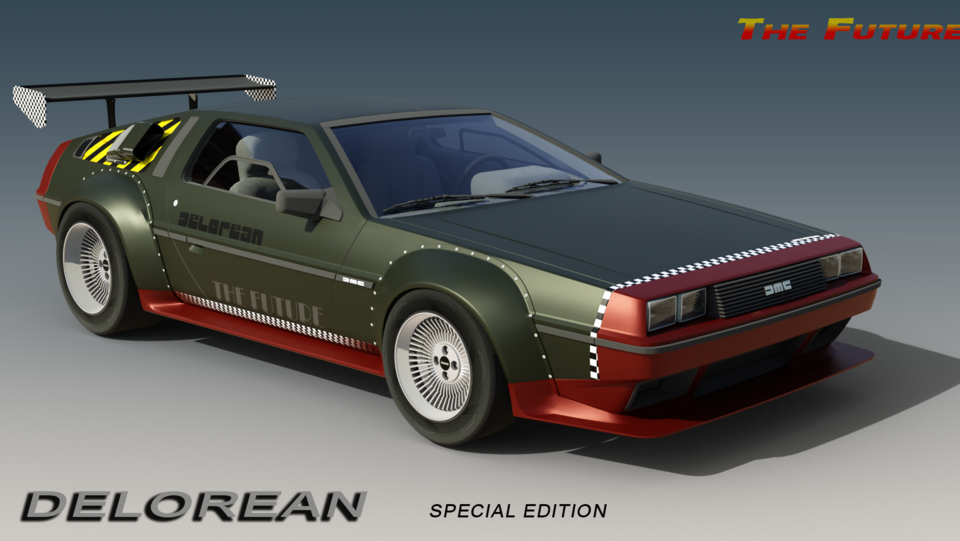 DMC DeLorean Special Wide Edition