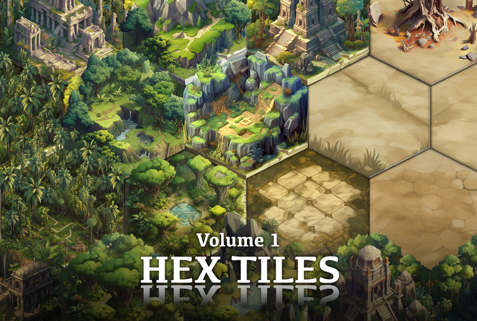 Hex Tiles - Volume 1