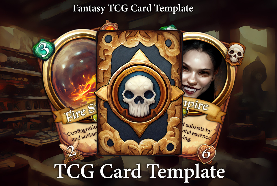 TCG Card Template