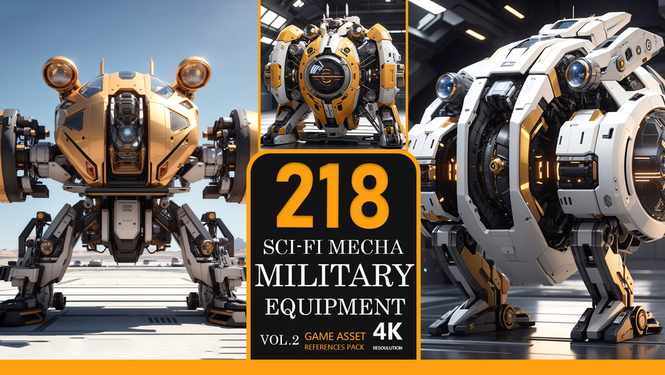Sci-fi Mecha Equipment Vol.2