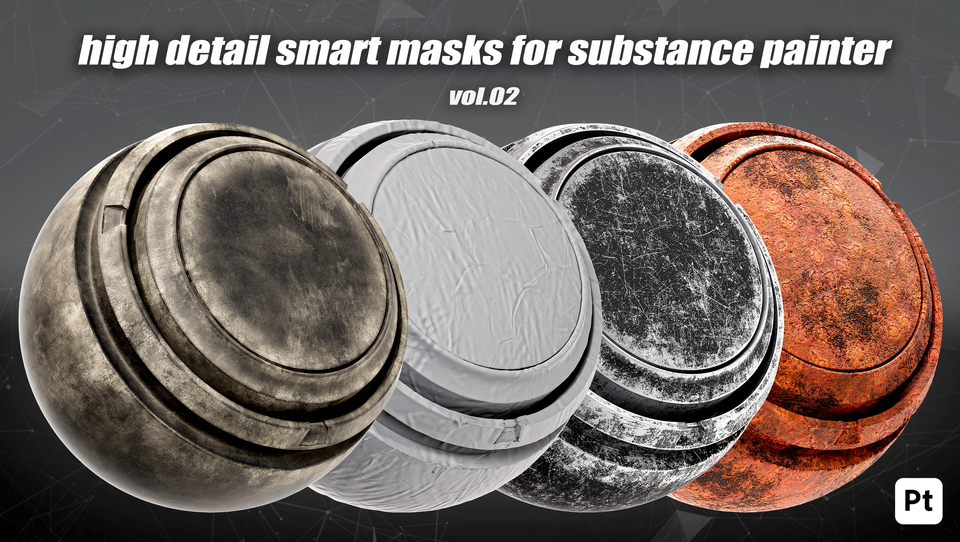 65 Smart Masks For Substance Painter_VOL 02