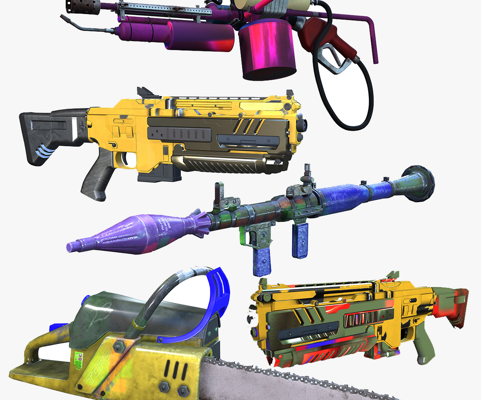 WEAPONS TO CREATE GAMES PLAY