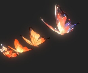 Boxy Butterfly Maya Rig