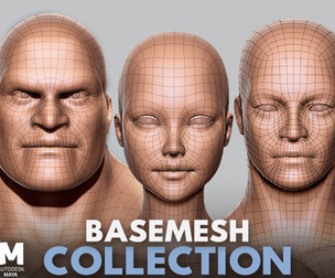Muscular Man - Base Mesh