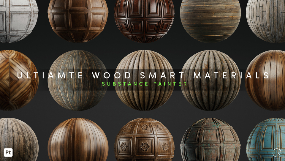 Ultimate Wood Smart Materials Substance 3d painter