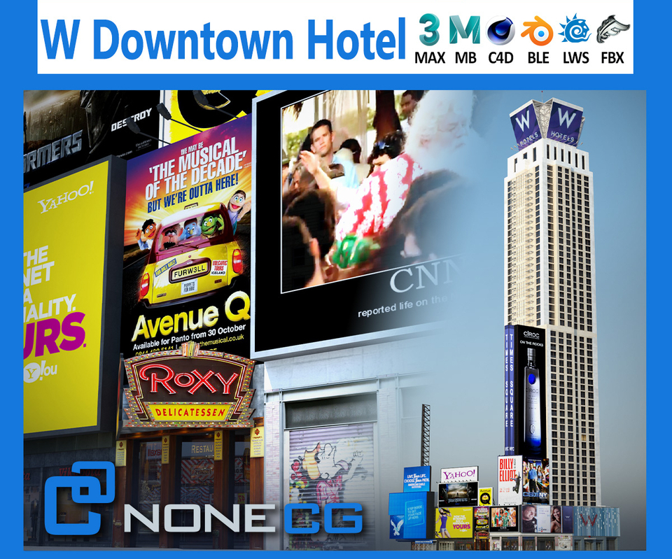 NYC Building W Downtown Hotel