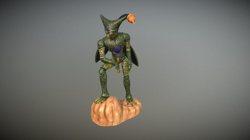 Imperfect Cell figure from Dragon Ball Z