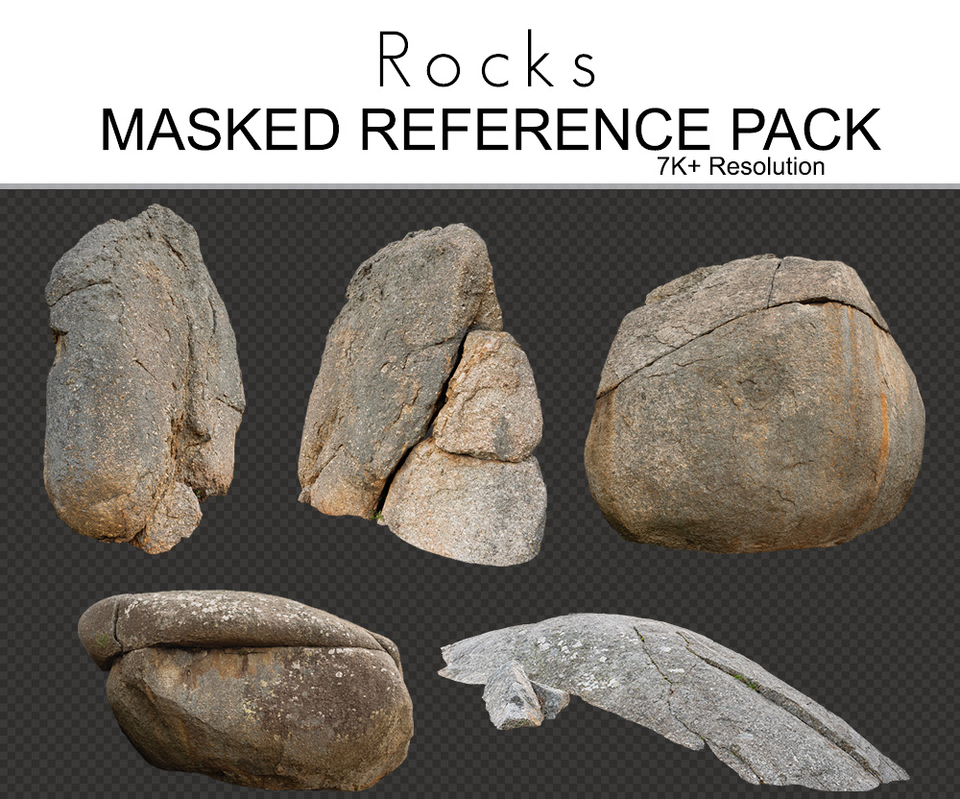 Masked Ref Pack - Rocks