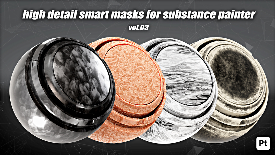 65 Smart Masks For Substance Painter_VOL 02