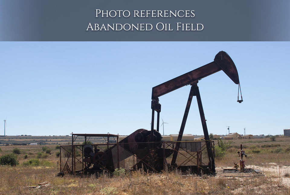 Photo reference: Abandoned Oil Field