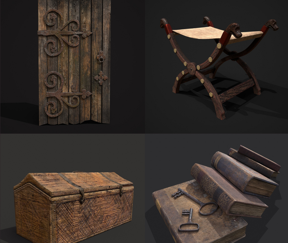 Medieval Props Mix Eight