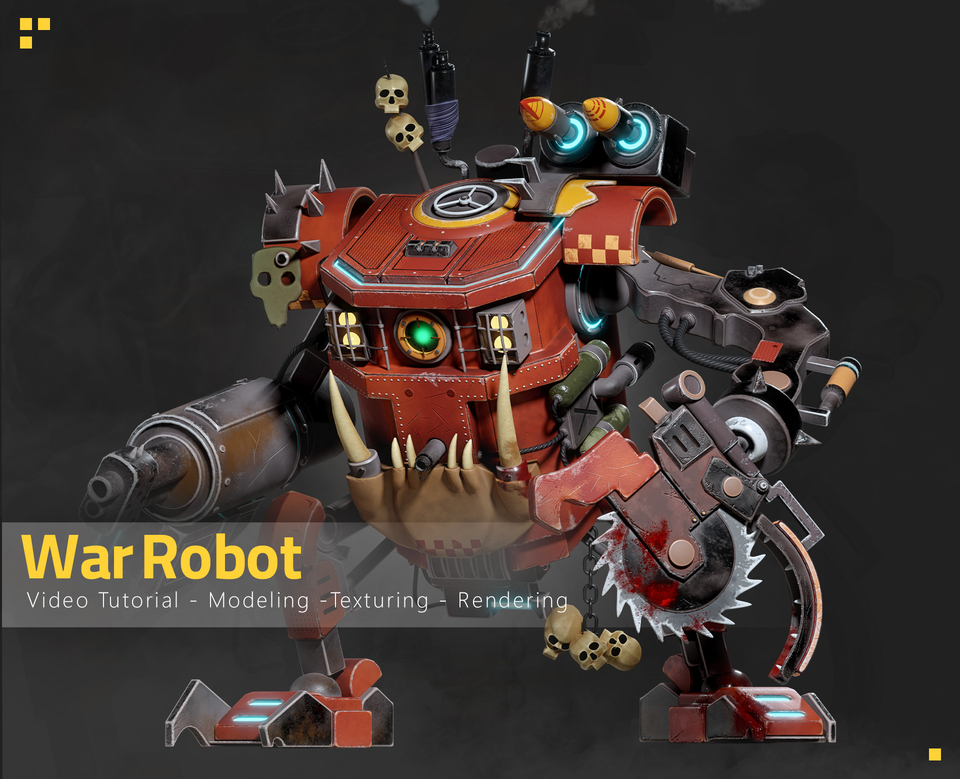 War Robot - Tutorial Full Process