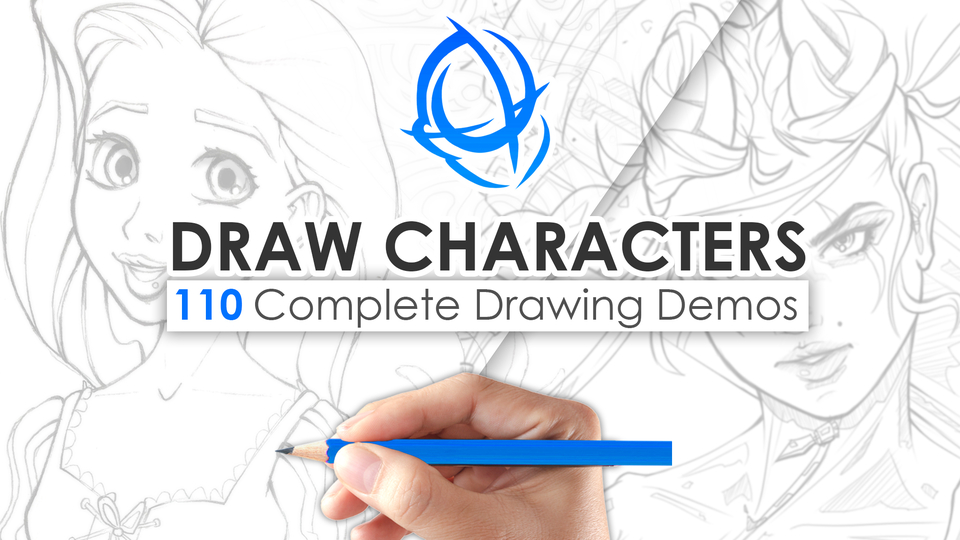 Draw Characters 110 Character Drawing Demos