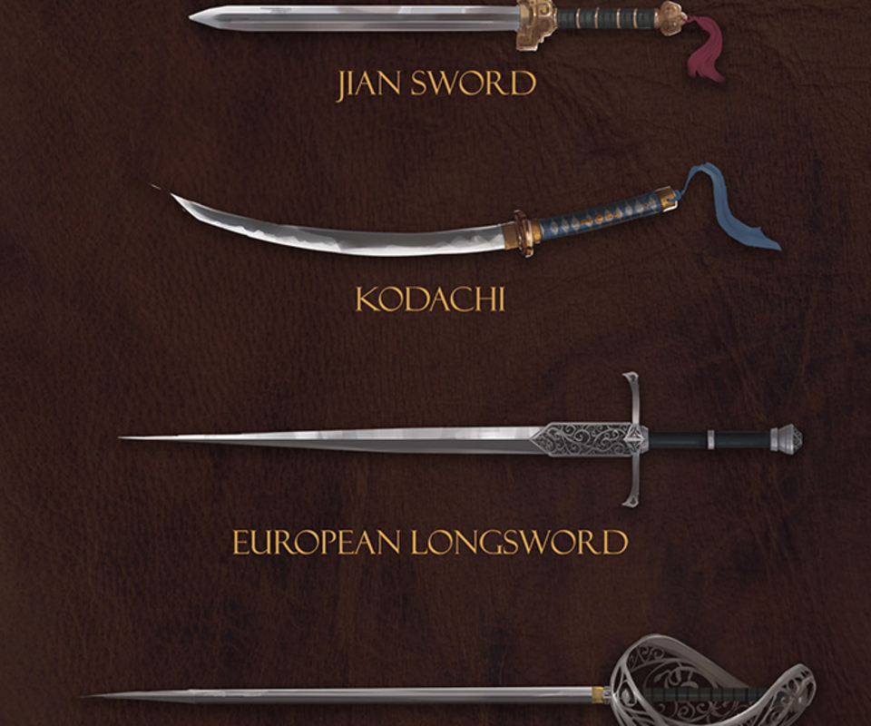 4K Hi-Res One-Handed Swords Collection Vol. 1