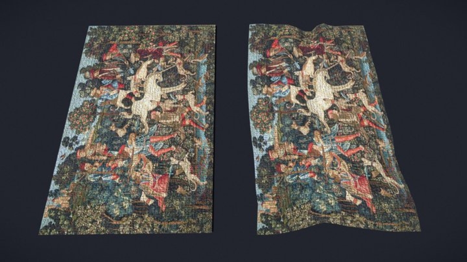 Courtyard Tapestry