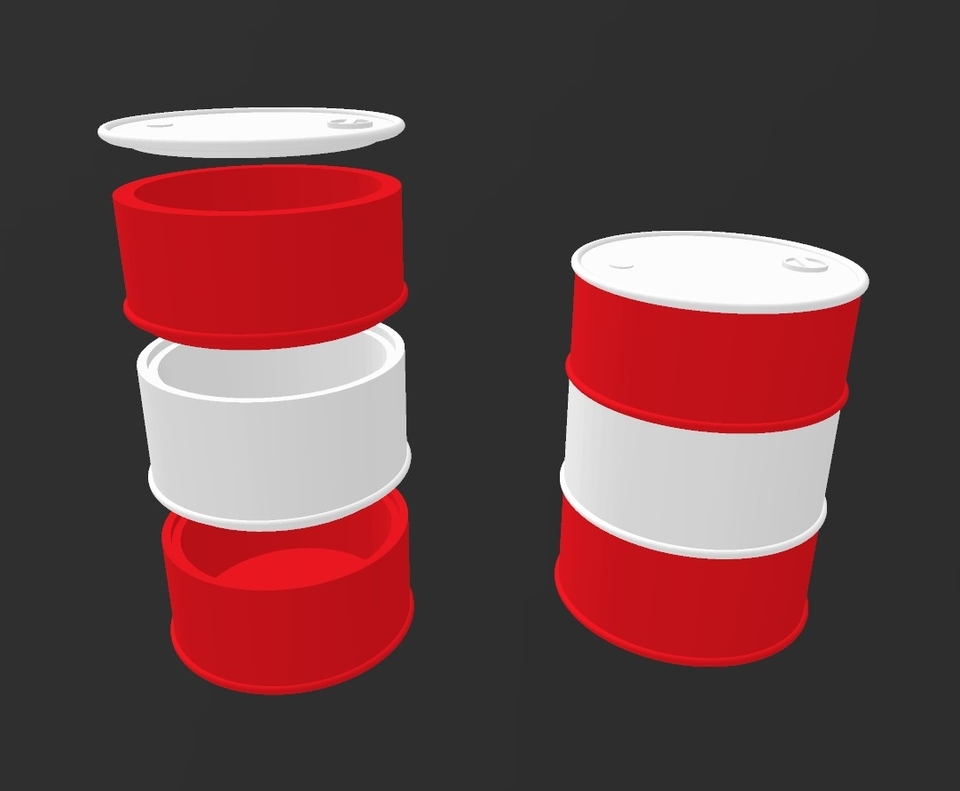 Oil Barrel Drum Storage Container