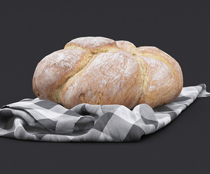 Bread assets | Photogrammetry | PBR