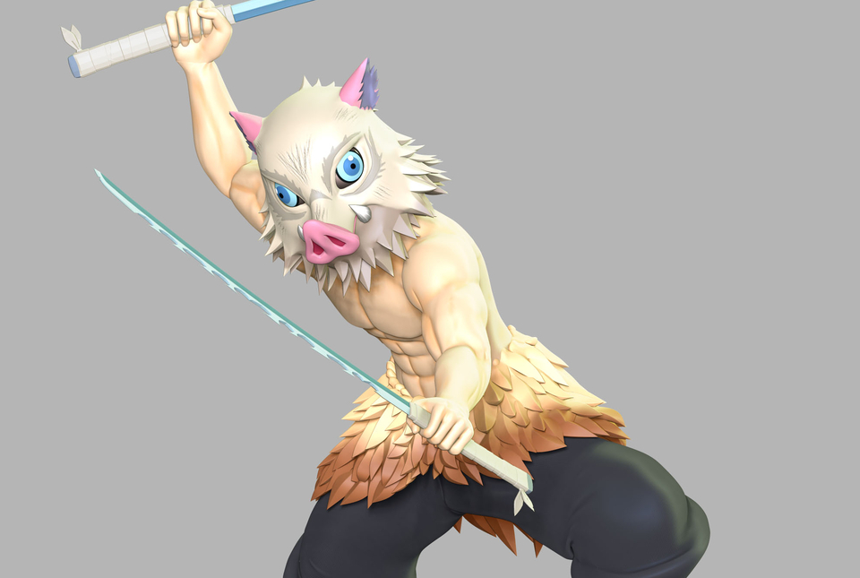 Demon Slayer - Inosuke Hashibira