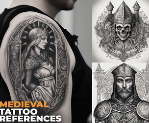 Medieval Knight Tattoo