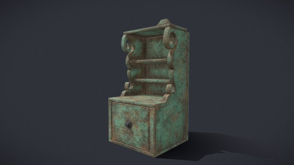 Medieval Style Storage Box